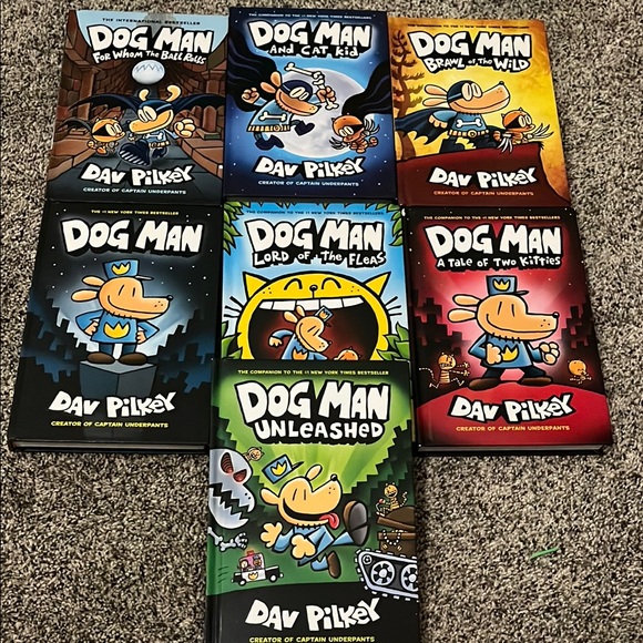 Dog Man | Other | Dog Man Book Collection 7 Books | Poshmark